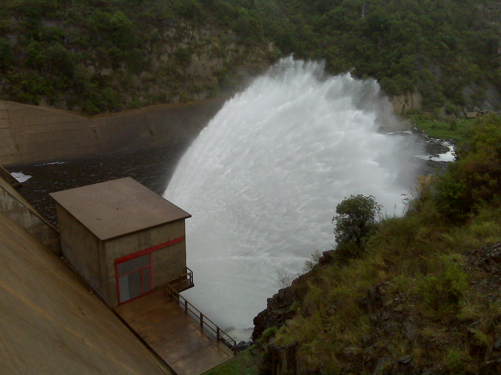 ANSL » Tareas de inspección y mejora en el dique La Huertita