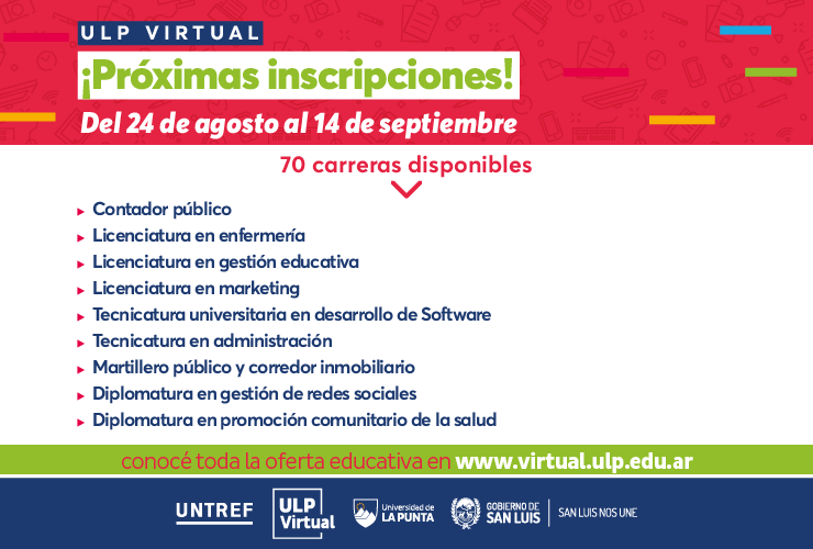 ANSL » ULP Virtual: el 24 de agosto abren las inscripciones para el ...
