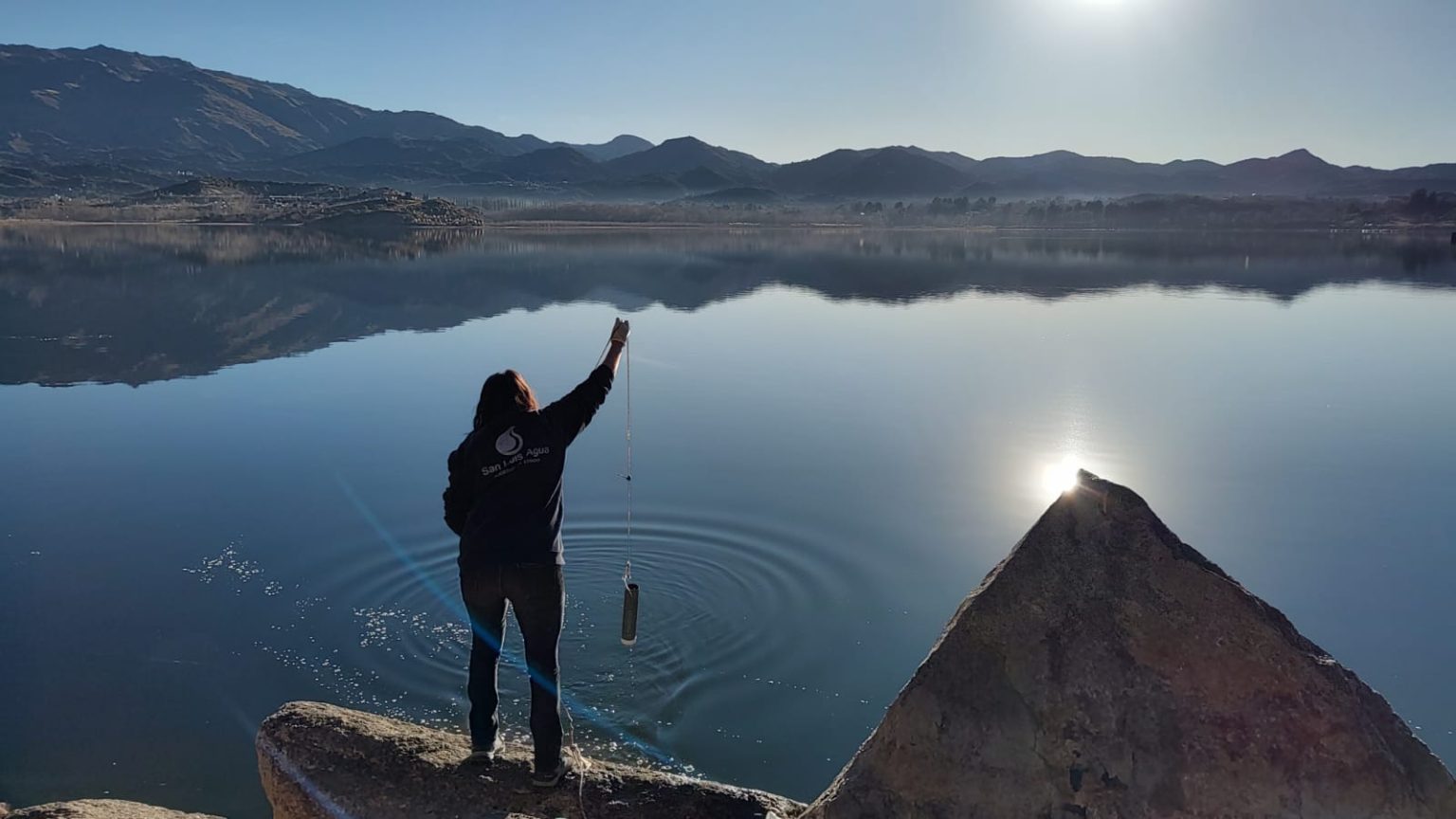 ANSL » Tomaron muestras de los diques Potrero de los Funes y Berta ...