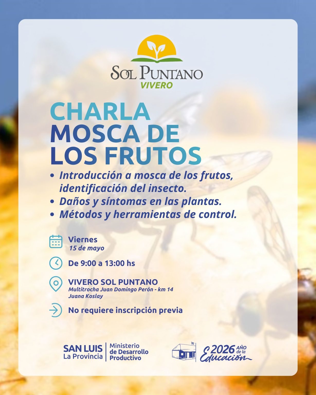 ANSL » Se realizará una jornada técnica sobre la mosca de los frutos en ...
